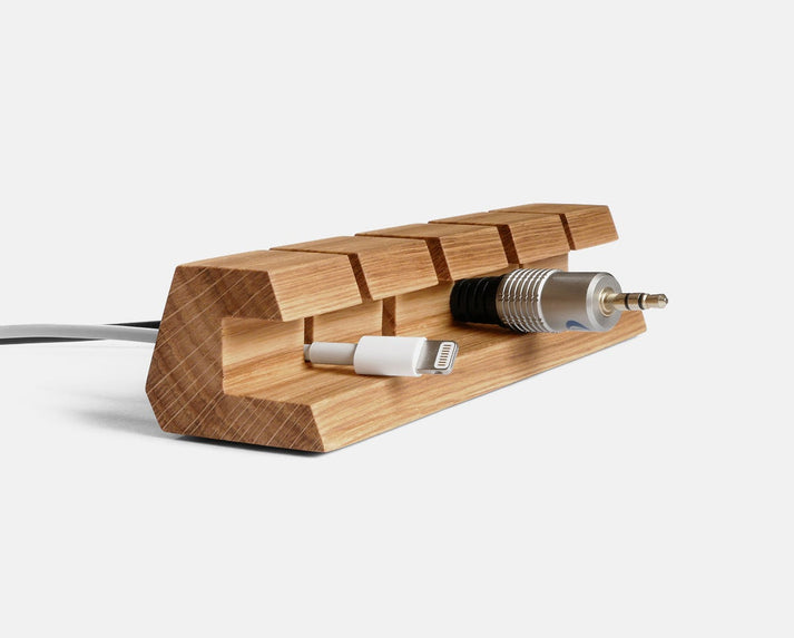 Wood Cable Organizer